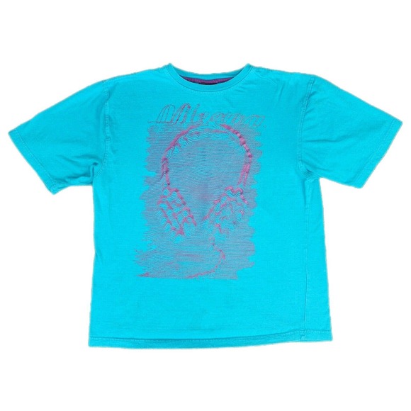 mecca | Shirts | Vintage Mecca Shirt Mens Large Headphones Spellout Hip ...